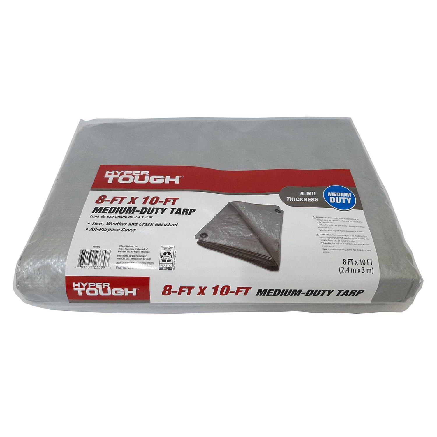 Hyper Tough Weather Resistant Duty Polyethylene Tarp - Hardware&Tools ...