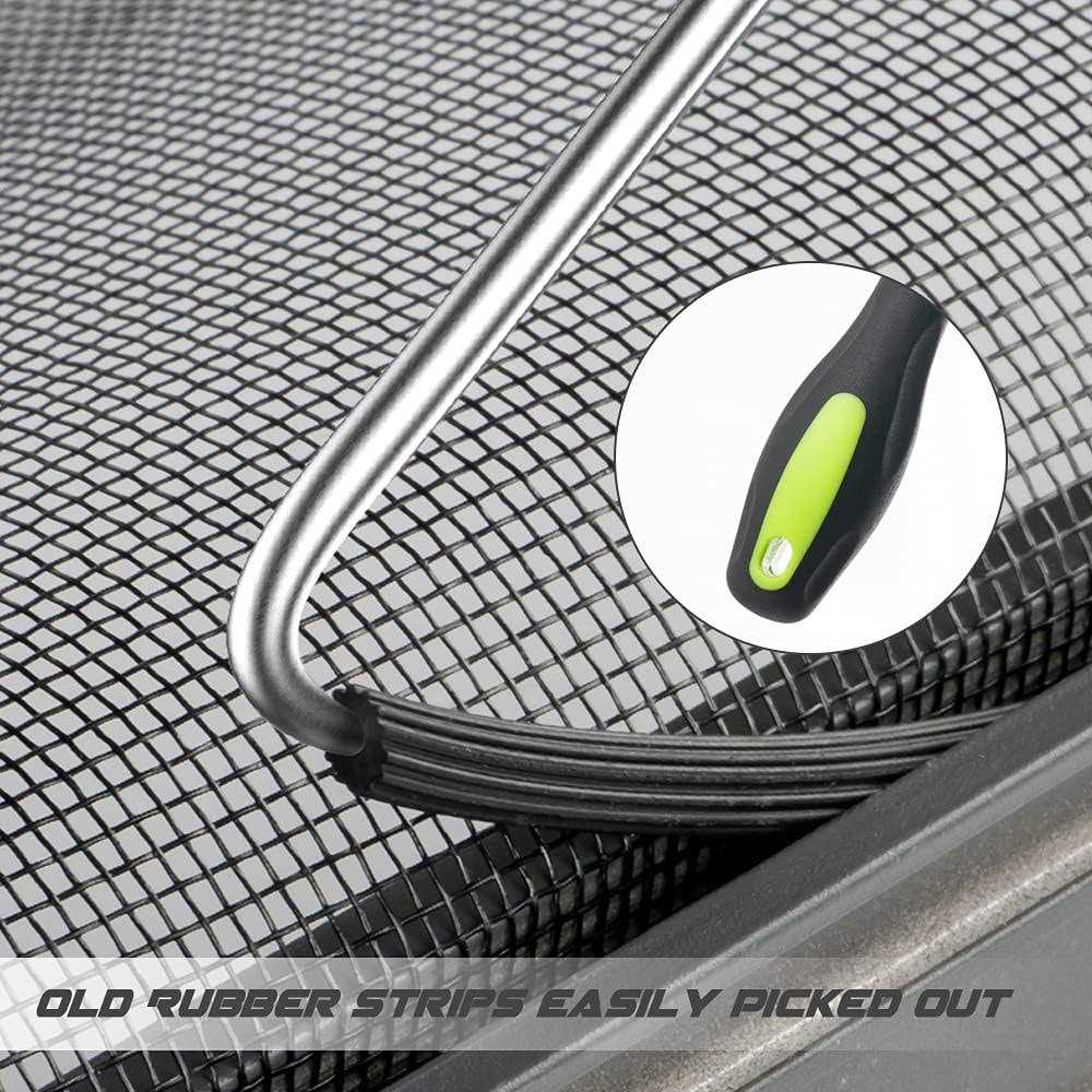 Lengtimo Screen Repair Kit Easy DIY Project 48 x 110 Fiberglass Screen ...