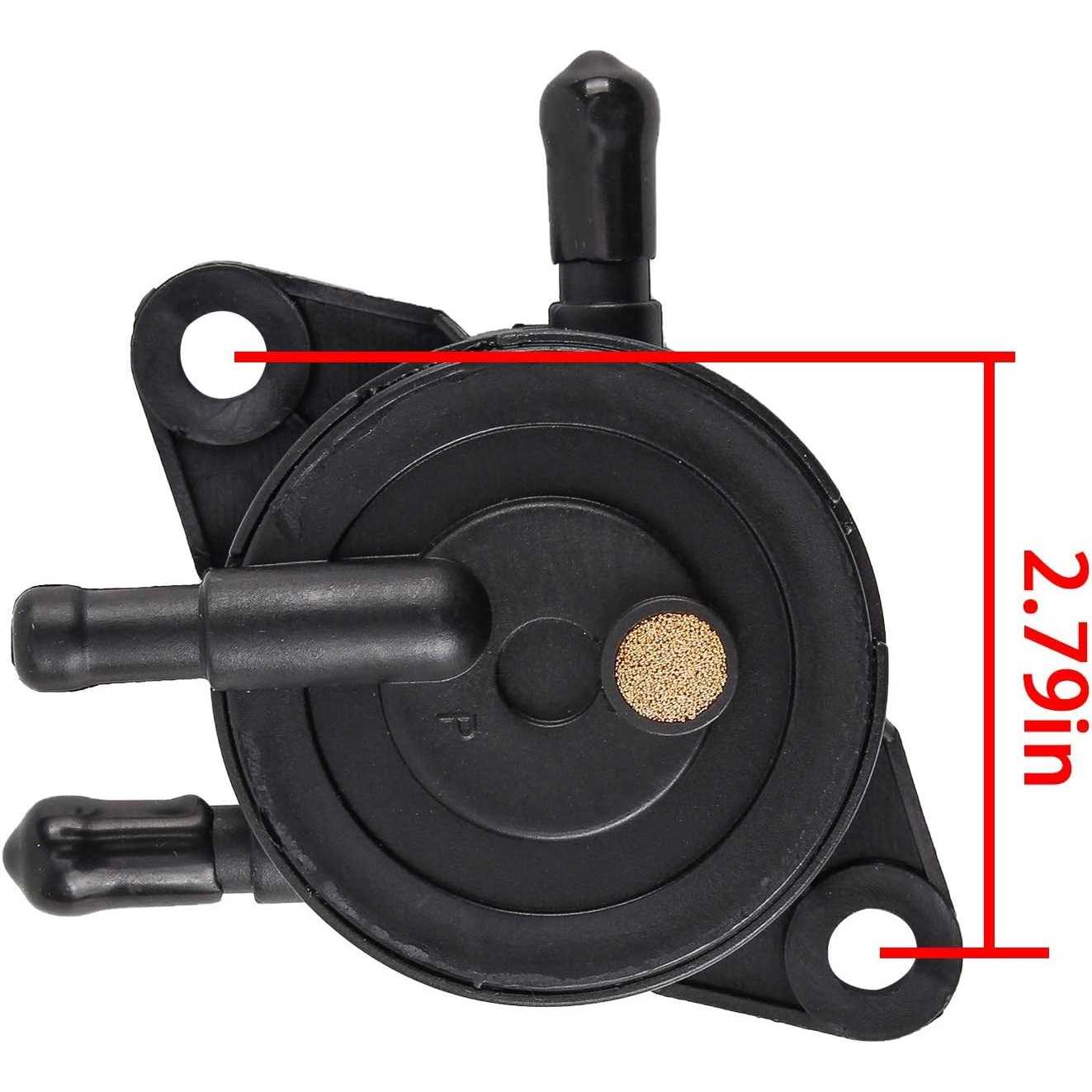 Carbhub Fuel Pump for Kohler 17HP-25 HP Small Engine Lawn Mower Tractor ...