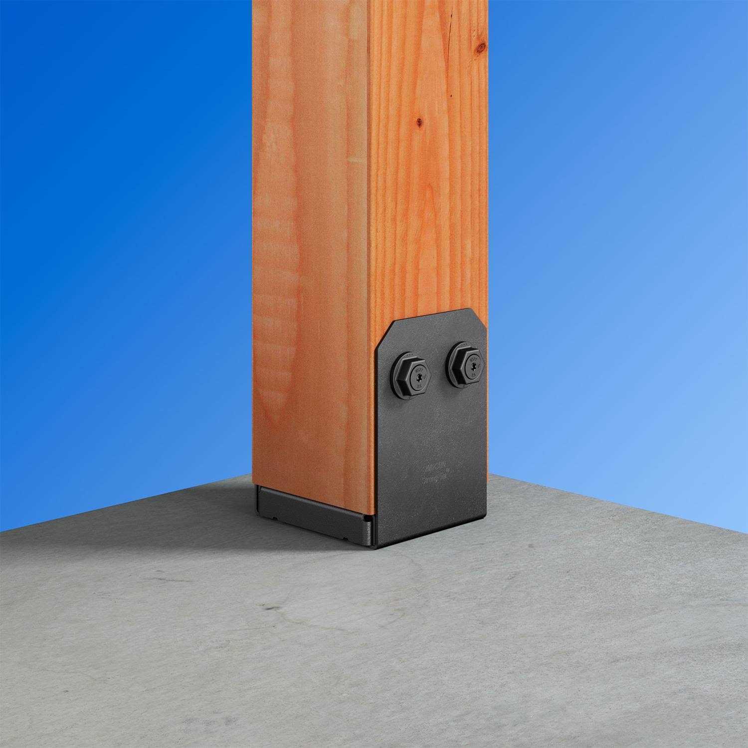 Simpson Strong-Tie Outdoor Accents Avant Adjustable Post Base APVB66 ...