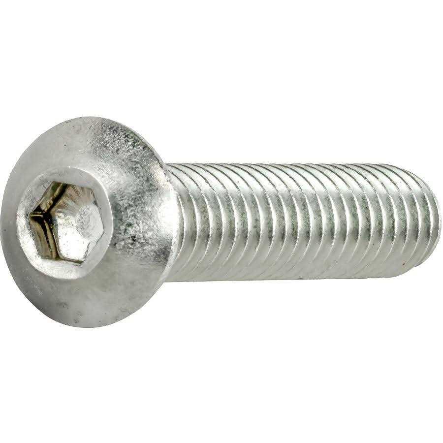 Fastenere Button Head Socket Cap Screws 18-8 Stainless Steel - Hardware ...