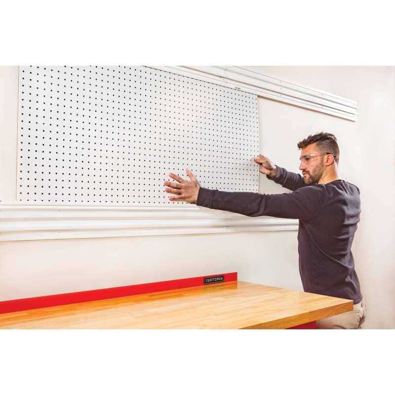 Craftsman Versatrack Composite Multipurpose Storage Rail System -White ...