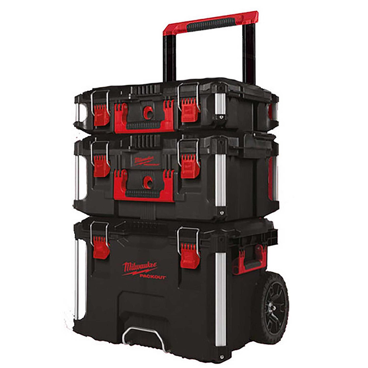 Milwaukee 4932464244 3Piece PACKOUT Storage System Set - Hardware&Tools ...