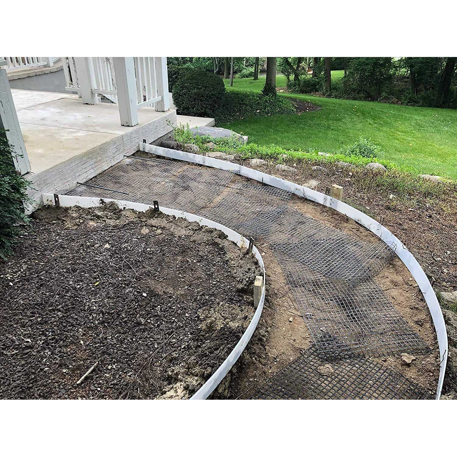 Plastic Flex Forms for Concrete Flatwork & Curbs Set Walttools ...