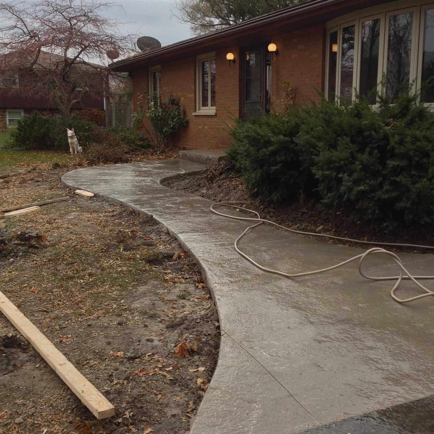 Plastic Flex Forms for Concrete Flatwork & Curbs Set Walttools ...