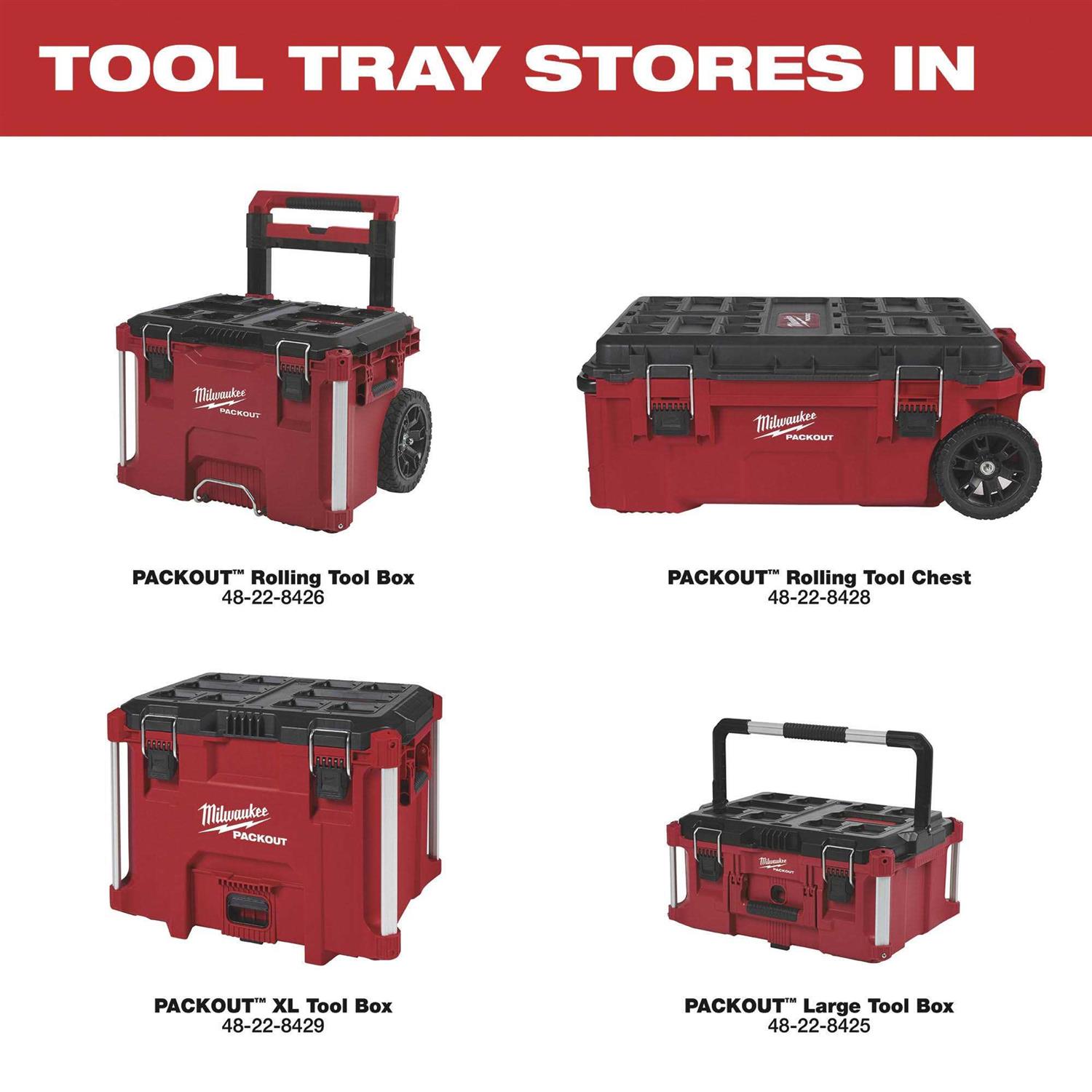 Milwaukee PACKOUT Tool Tray 48-22-8045 - Hardware&Tools Online Store
