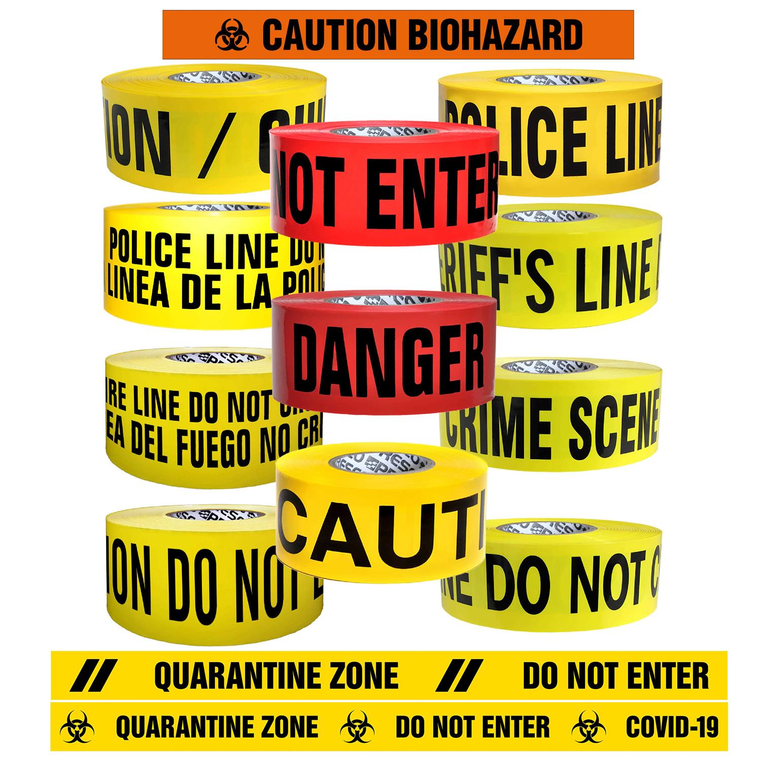 Presco Premium Printed Barricade Tape - Hardware&Tools Online Store