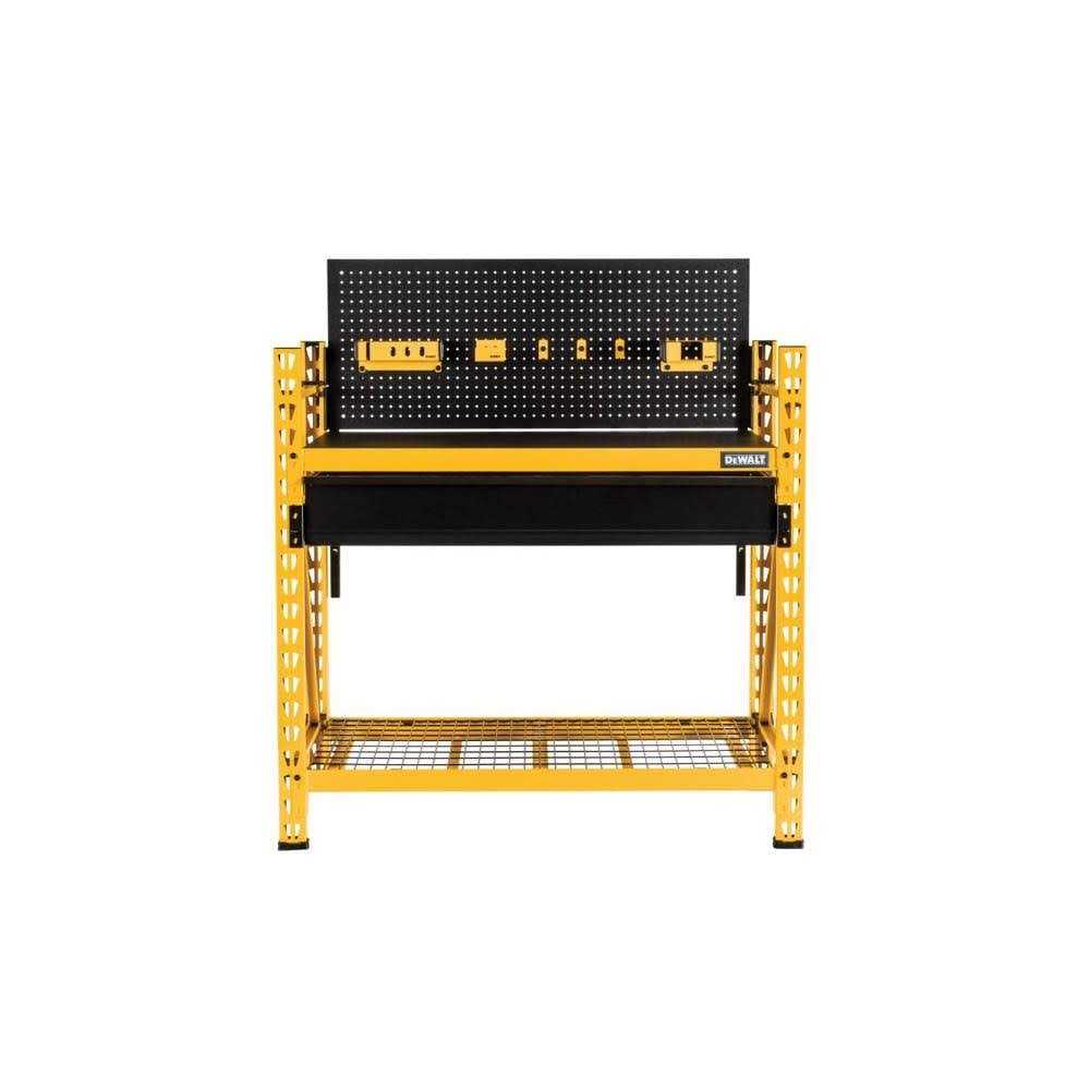 DEWALT 2-Shelf Industrial Storage Rack Work Station Kit DWS41631 ...