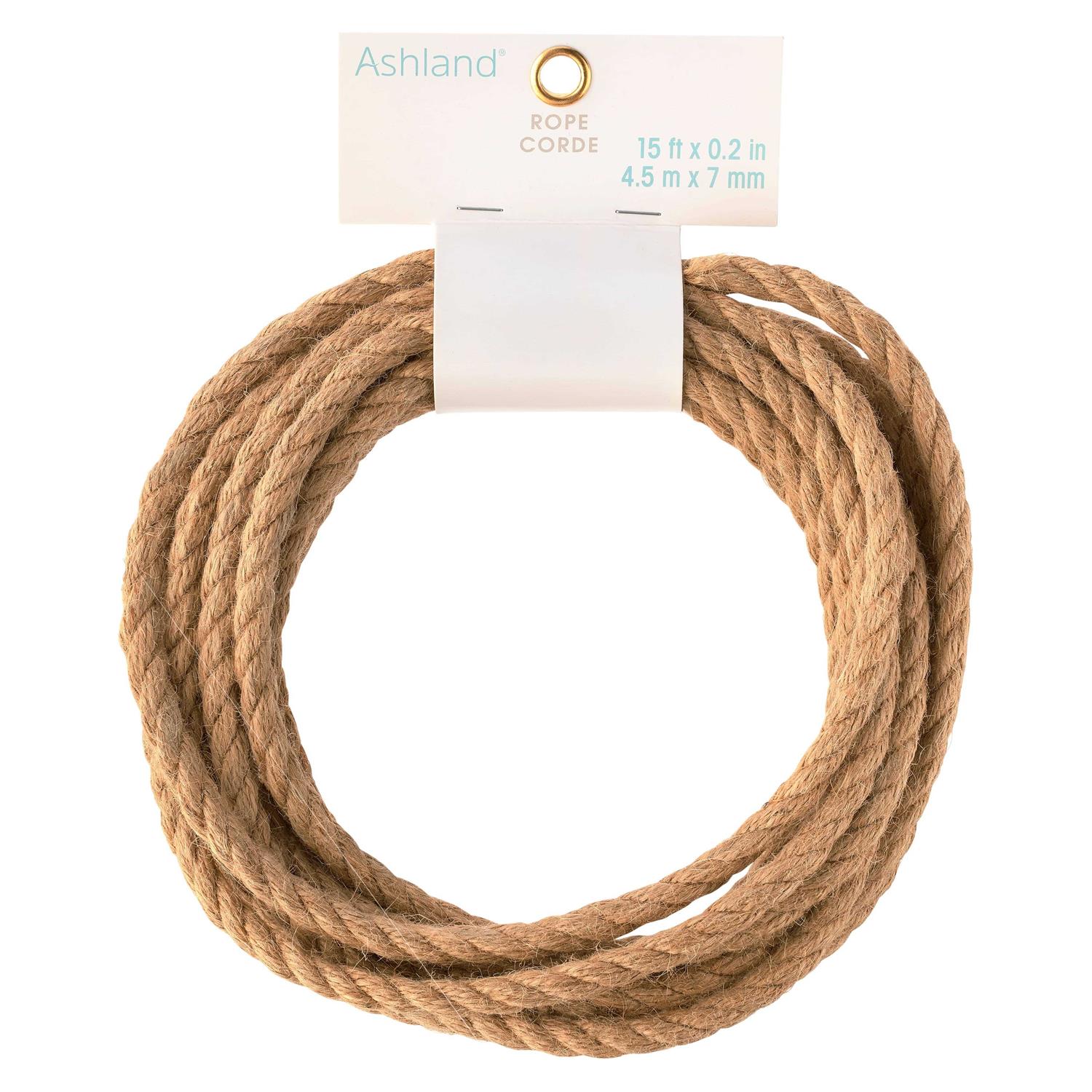 Natural Jute Rope by Ashland - Hardware&Tools Online Store