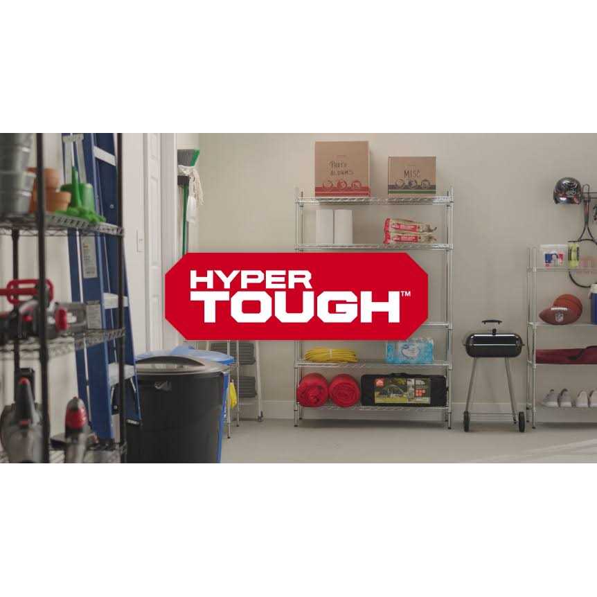 Hyper Tough 20-In 5-Drawer Rolling Tool Chest Cabinet Combo w/ Riser ...