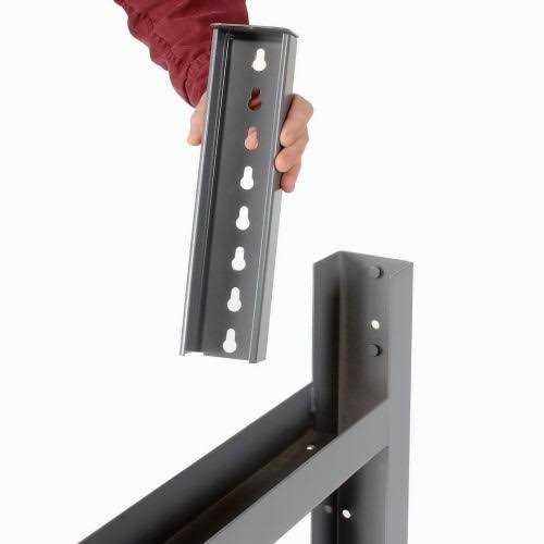 Global Industrial 60 x 30 Adjustable Height Workbench C-Channel Leg ...