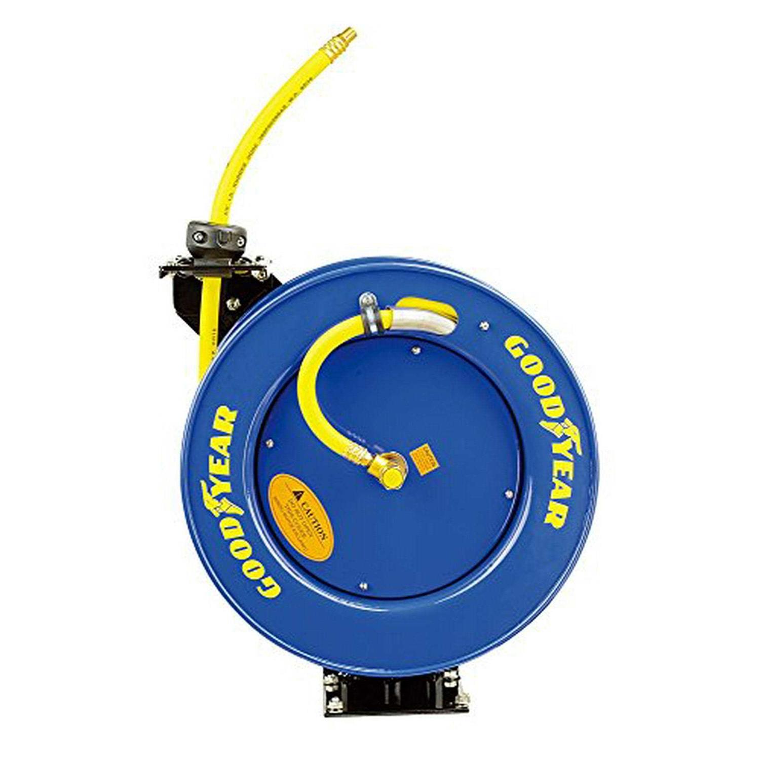 Goodyear Industrial Retractable Air Hose Reel 3/8 x 50' ft - Hardware&Tools Online Store
