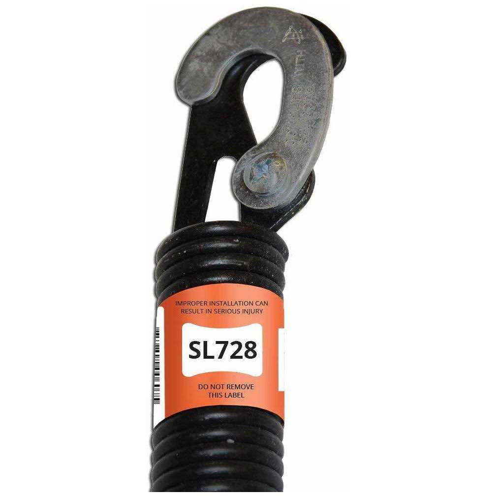 E900 Hardware Sl728c 28-Inch Lock-End Garage Door Spring - Hardware ...