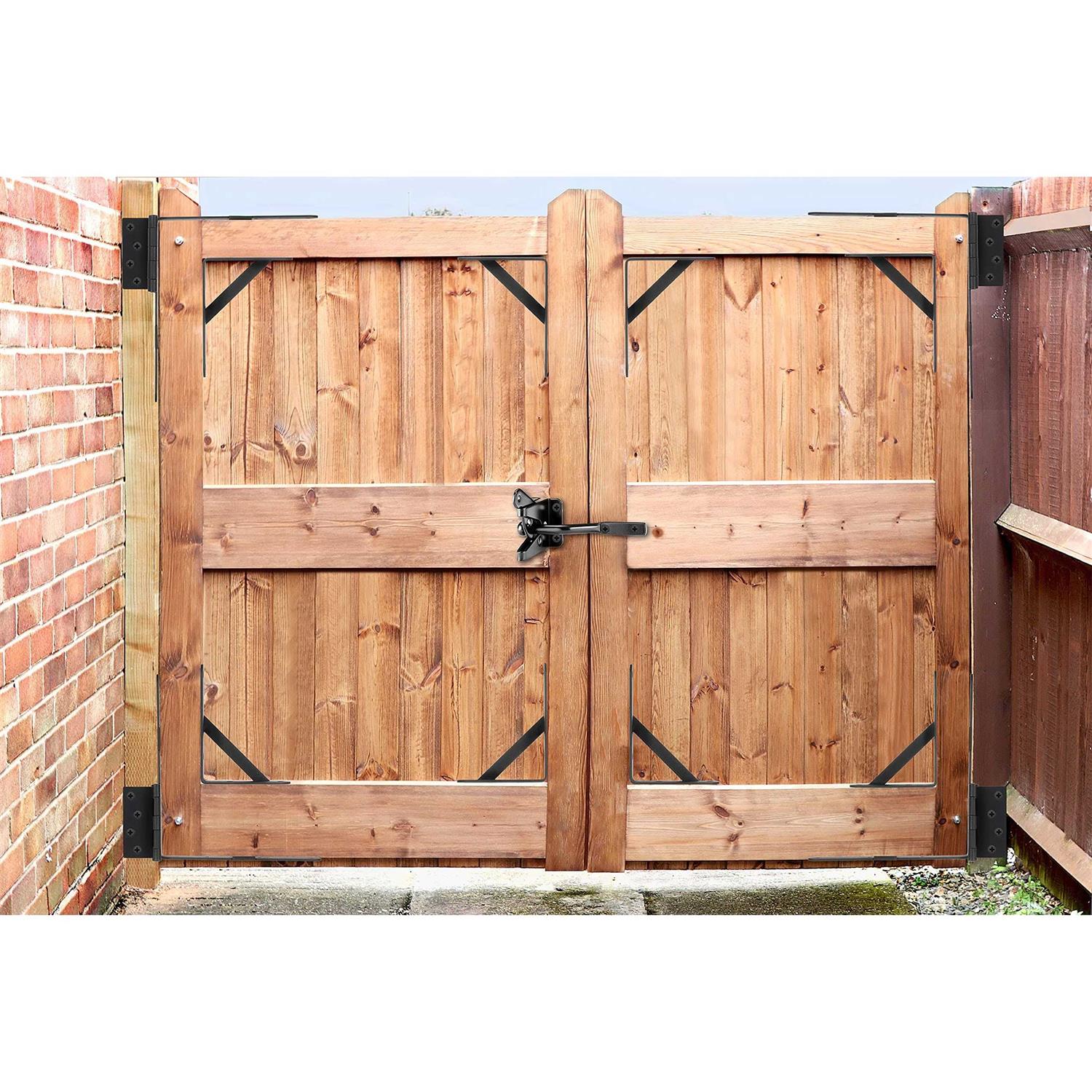 TANIVO Anti Sag gate Kit -gate corner Bracket-90 Degree Bracket with ...