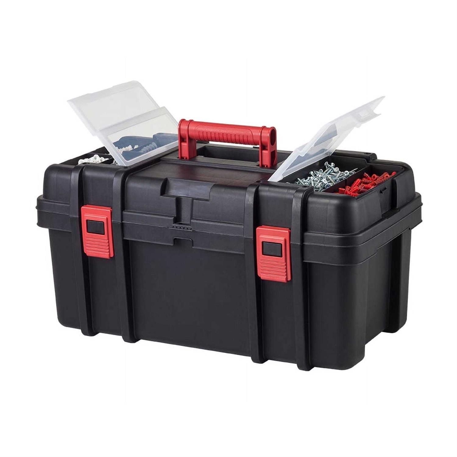 Hyper Tough Toolbox Plastic Tool & Hardware Storage - Hardware&Tools ...