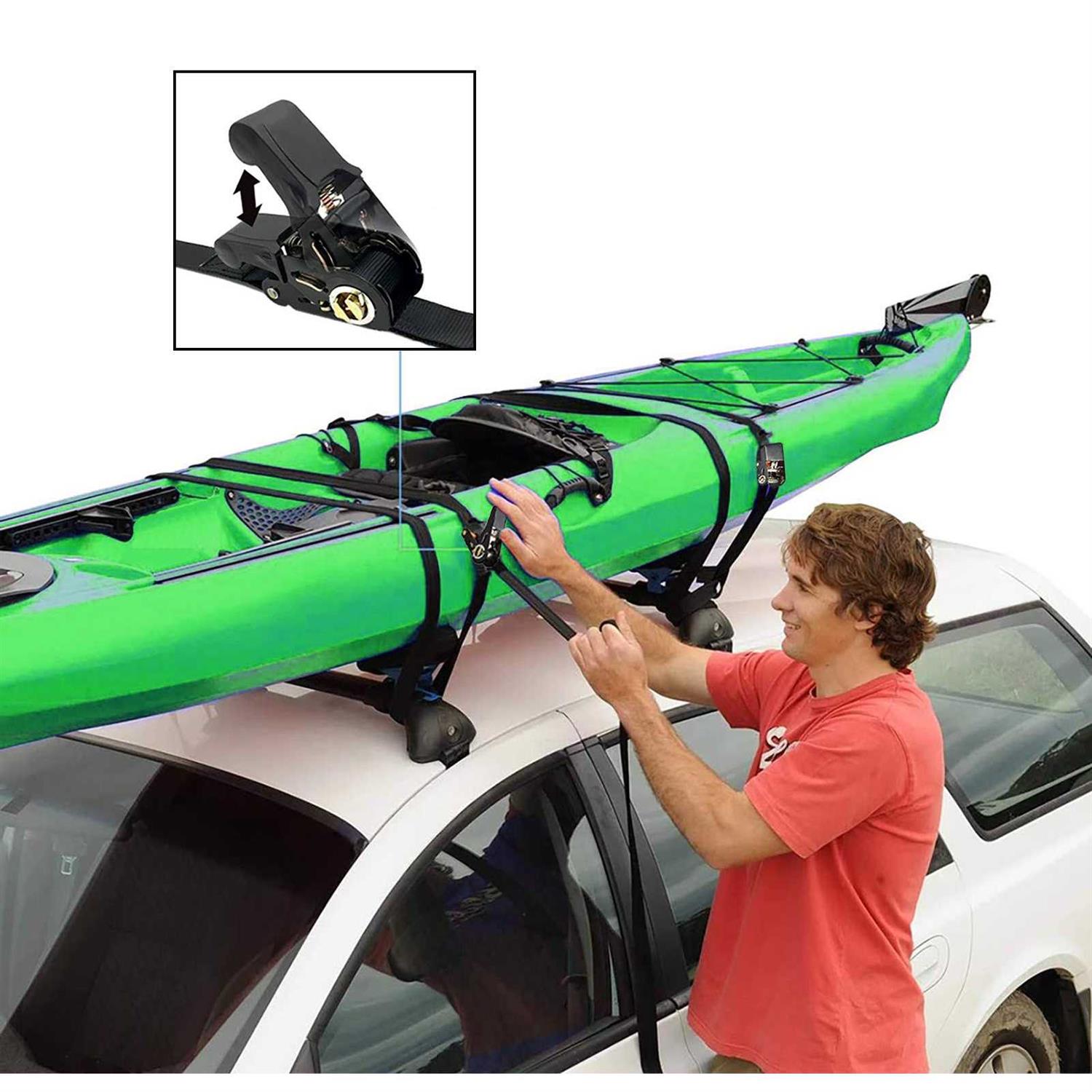 Endless Ratchet Tie Down Straps Heavy Duty Cargo Tie Downs - Hardware ...