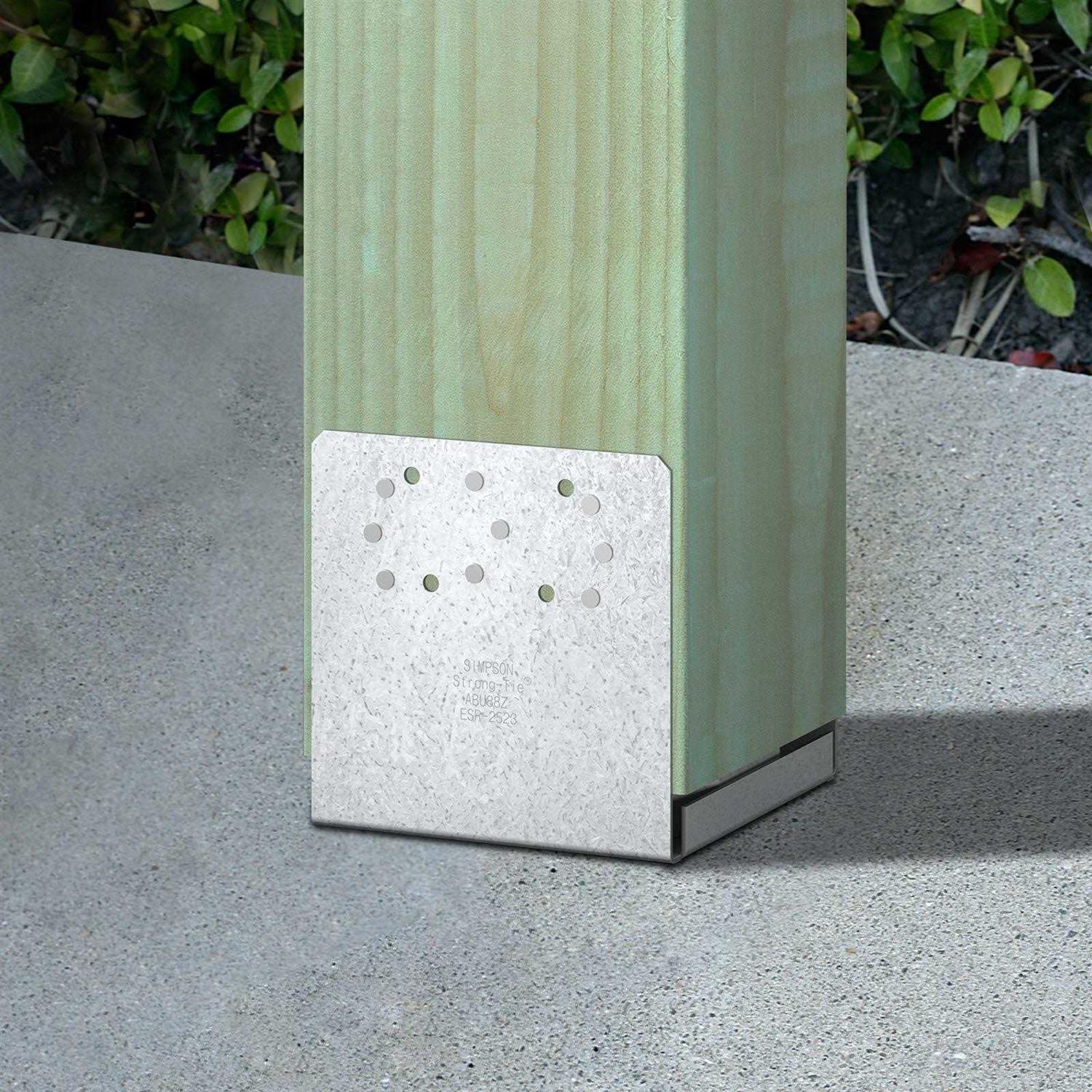 Simpson Strong-Tie ABU88Z 8x8 Adjustable Post Base - Hardware&Tools ...