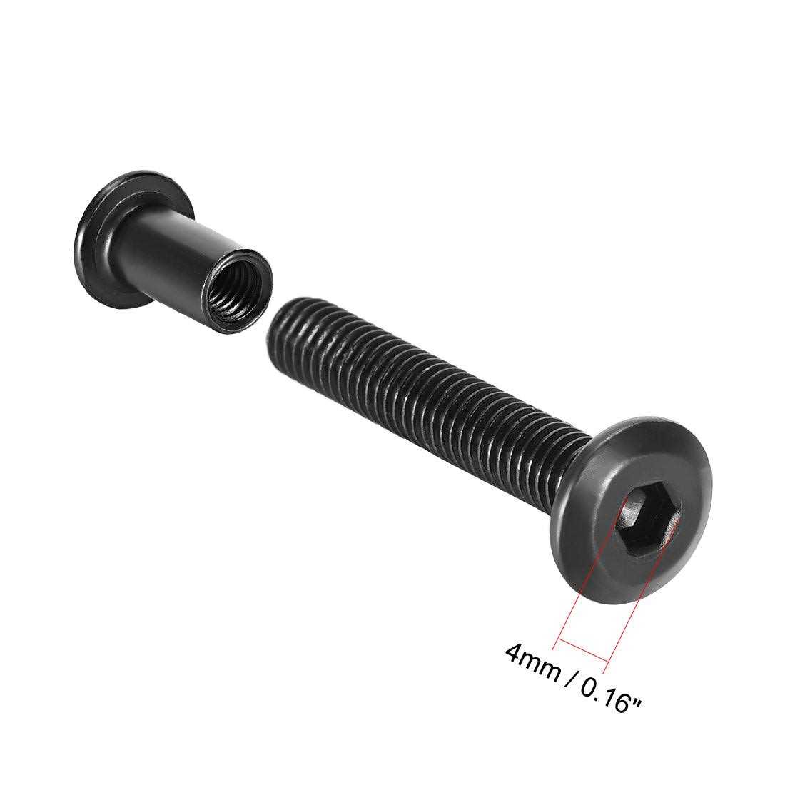 Harfington Screw Post Binding Bolts Leather Fastener - Hardware&Tools ...