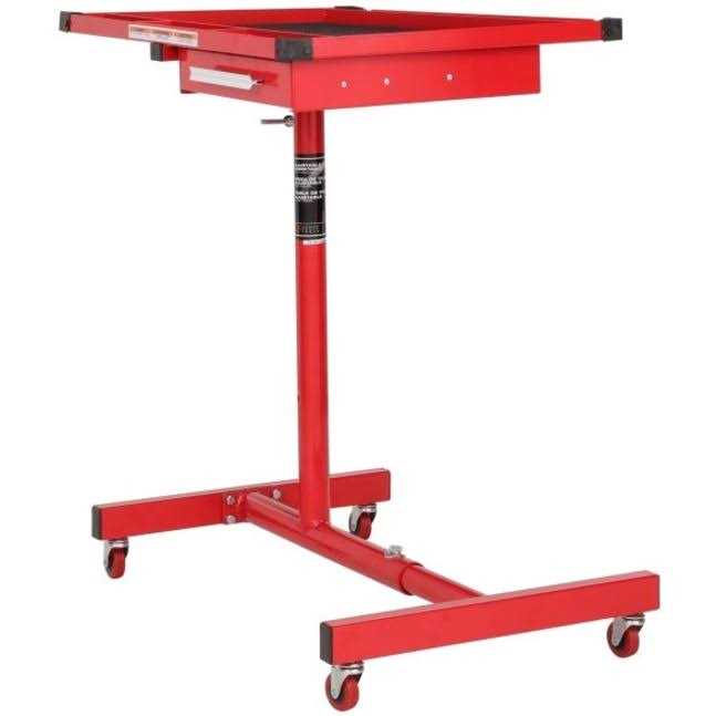 Heavy Duty Adjustable Work Table with Drawer 8019 Sunex - Hardware ...