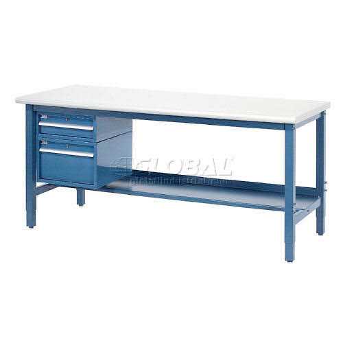 Global Industrial Workbench Top Plastic Laminate Safety Edge - Hardware ...