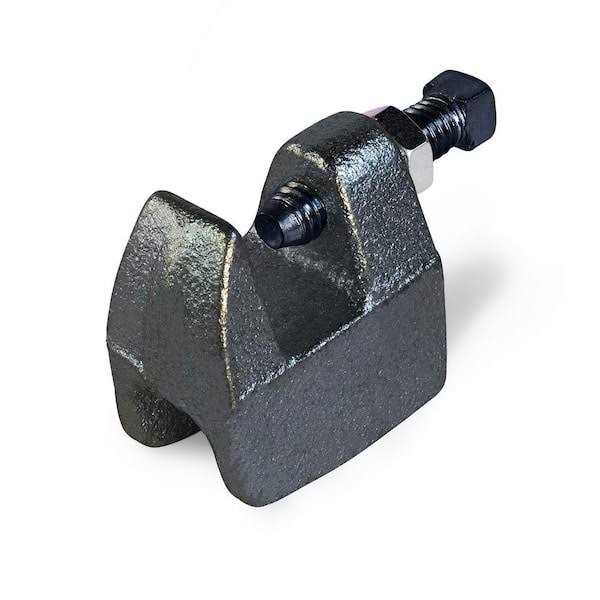 The Plumber's Choice Junior Beam Clamp Threaded Rod - Hardware&Tools ...