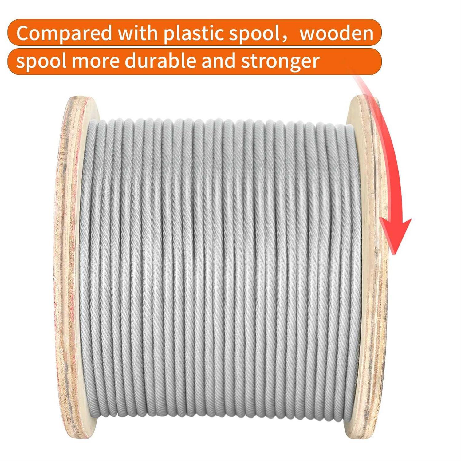 RZX Wire Rope Vinyl Coated Aircraft Cable - Hardware&Tools Online Store