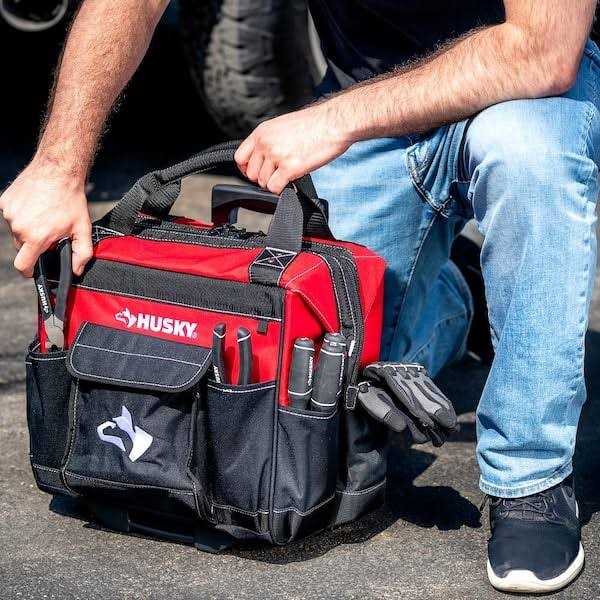 Husky Rolling Tool Bag 12 in. Tool - Hardware&Tools Online Store