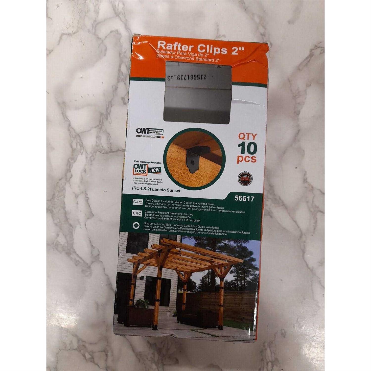 Ozco Laredo Sunset Rafter Clips - Hardware&Tools Online Store