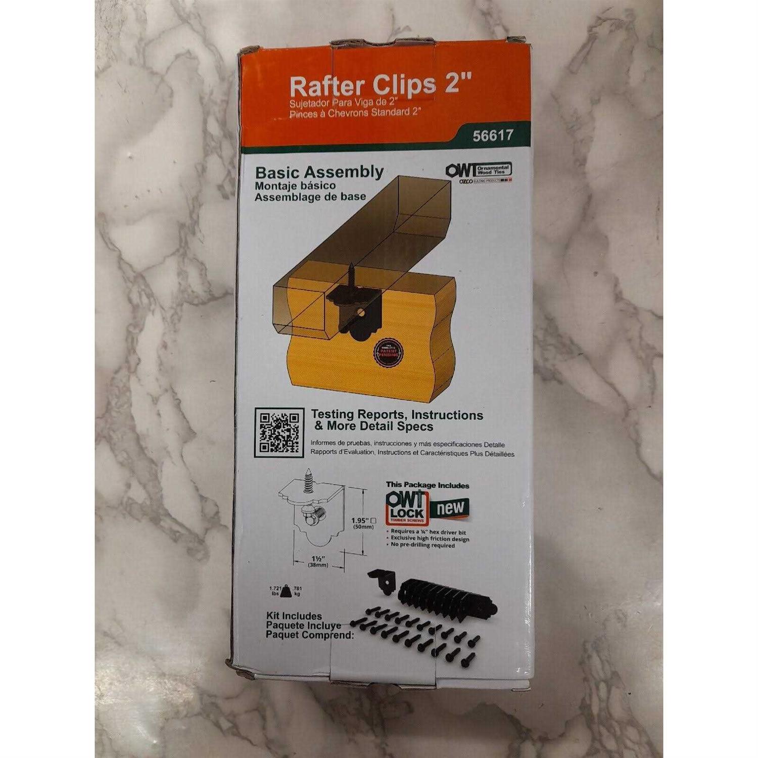 Ozco Laredo Sunset Rafter Clips - Hardware&Tools Online Store