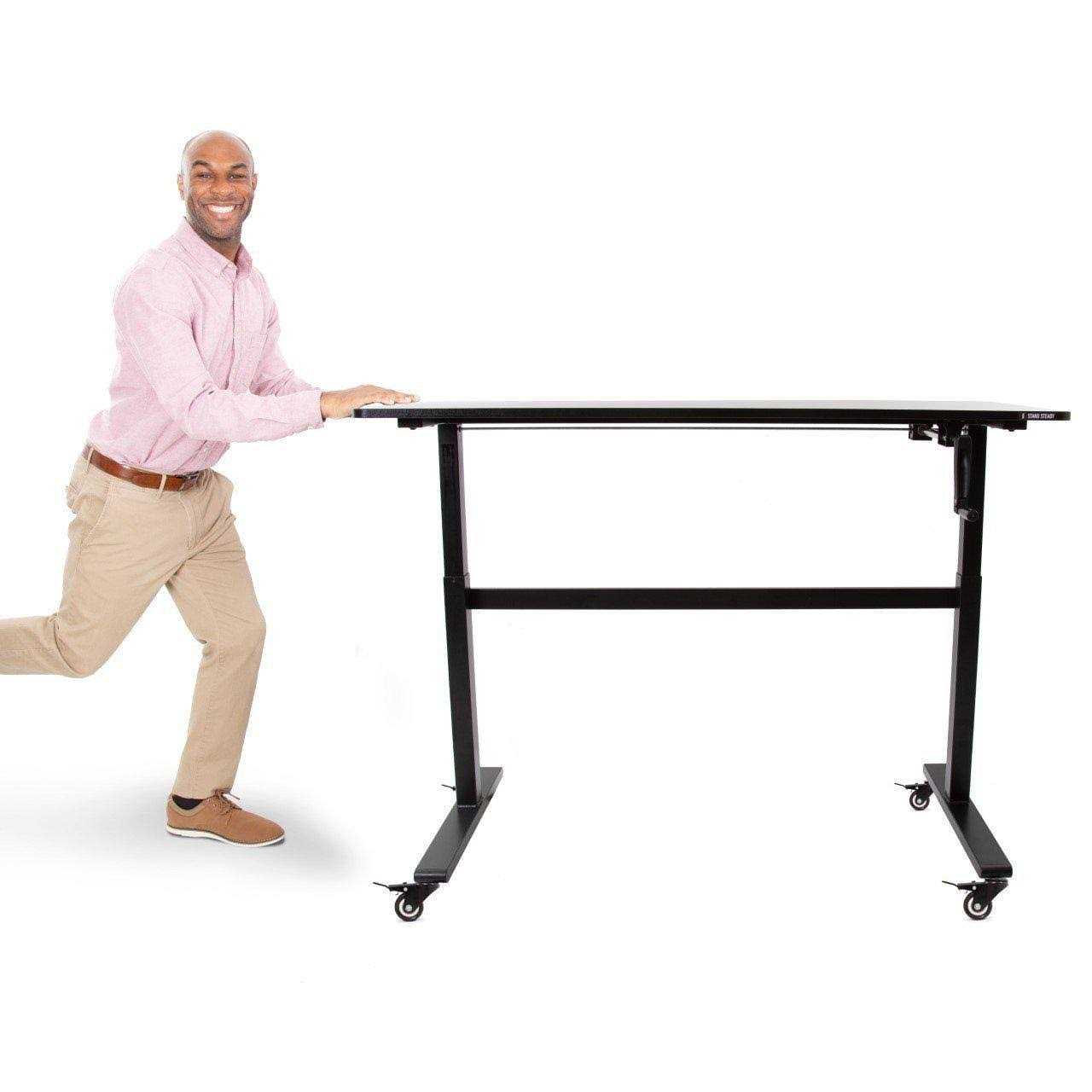 Stand Steady 4-Pack Attachable Desk Wheels - Hardware&Tools Online Store