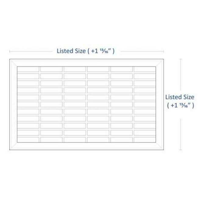 Truaire 12 in. x Heavy Duty Floor Return Air Grille - Hardware&Tools ...