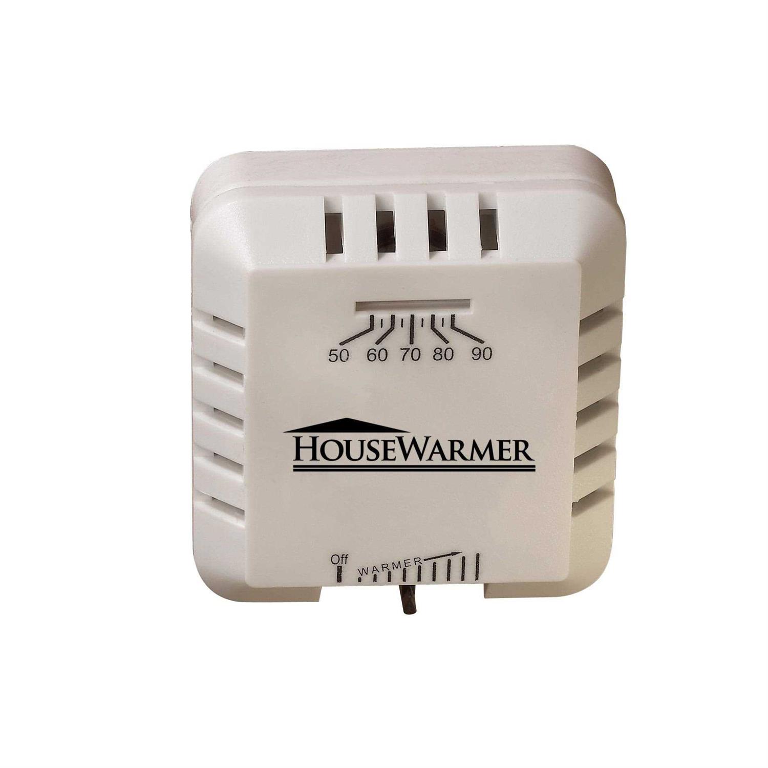 HouseWarmer Mechanical Non-Programmable Thermostat HWTMV - Hardware ...