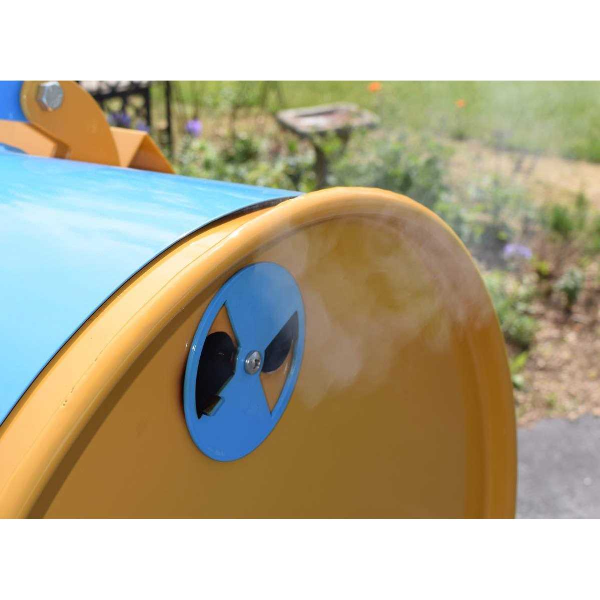 LavaLock Smoker Pinwheel BBQ air Damper Pit Grill Vent - Hardware&Tools ...