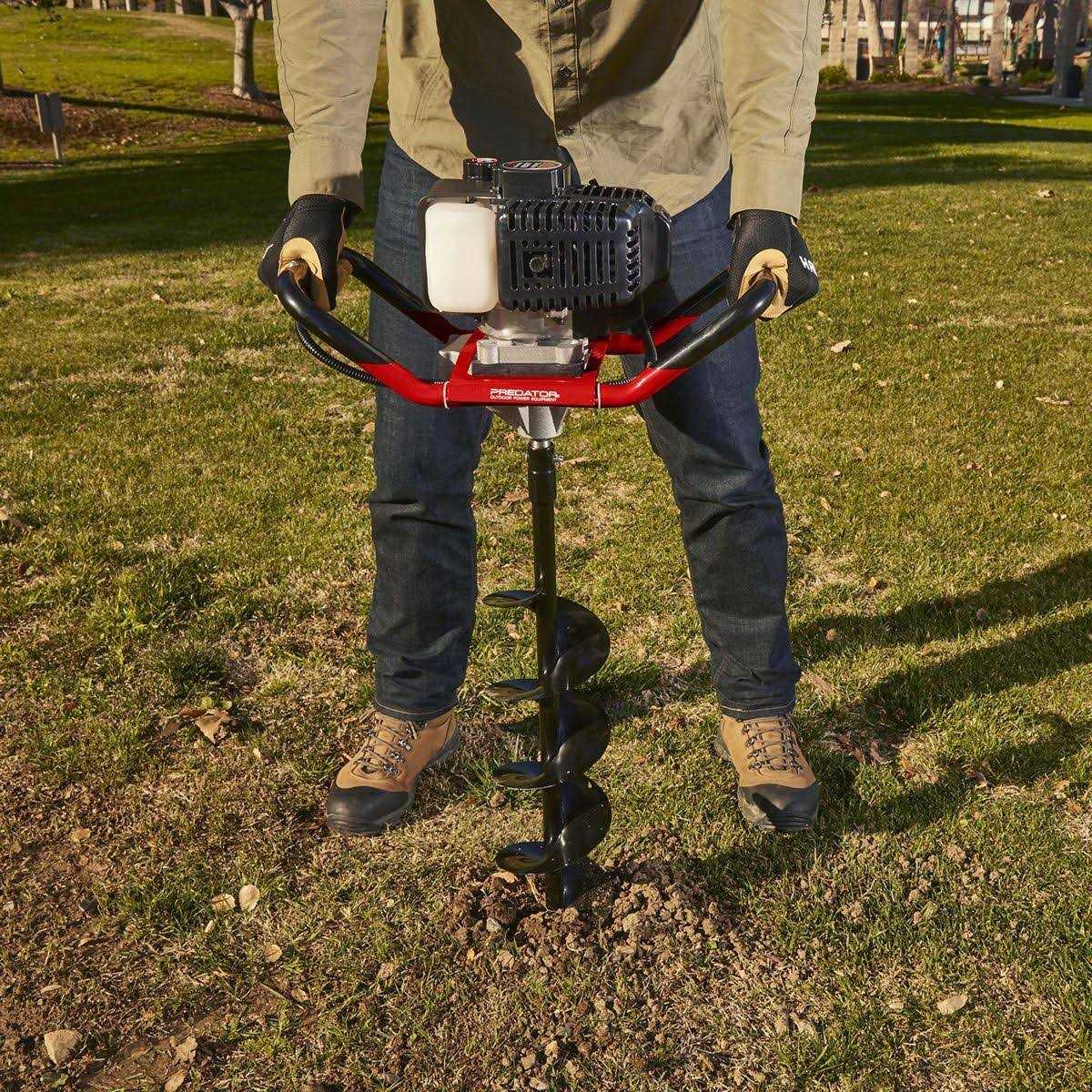 Predator Gas Powered Earth Auger - Hardware&Tools Online Store