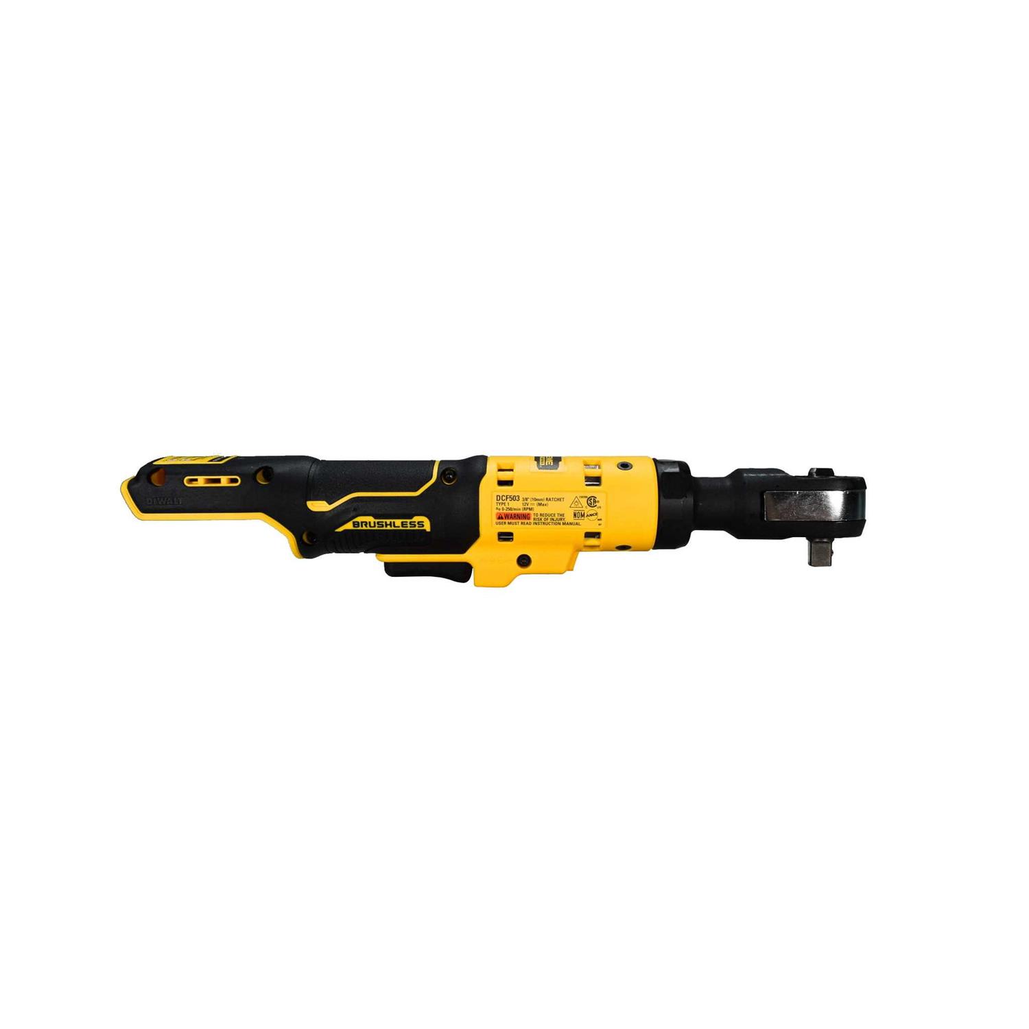 DEWALT DCF503B XTREME 12V MAX Brushless 3/8 in. Ratchet - Hardware ...