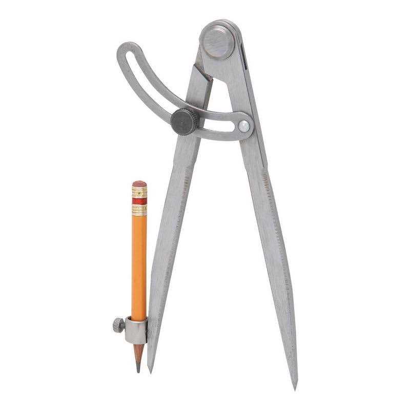 Pittsburgh 6 in. Locking Wing Divider Measuring Tool - Hardware&Tools ...