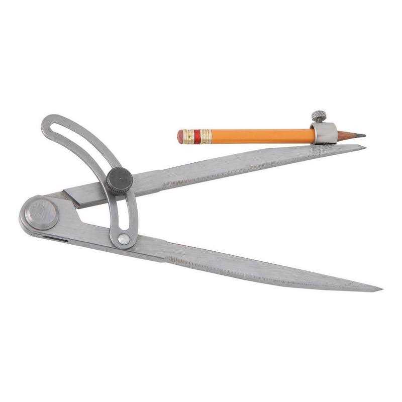 Pittsburgh 6 in. Locking Wing Divider Measuring Tool - Hardware&Tools ...