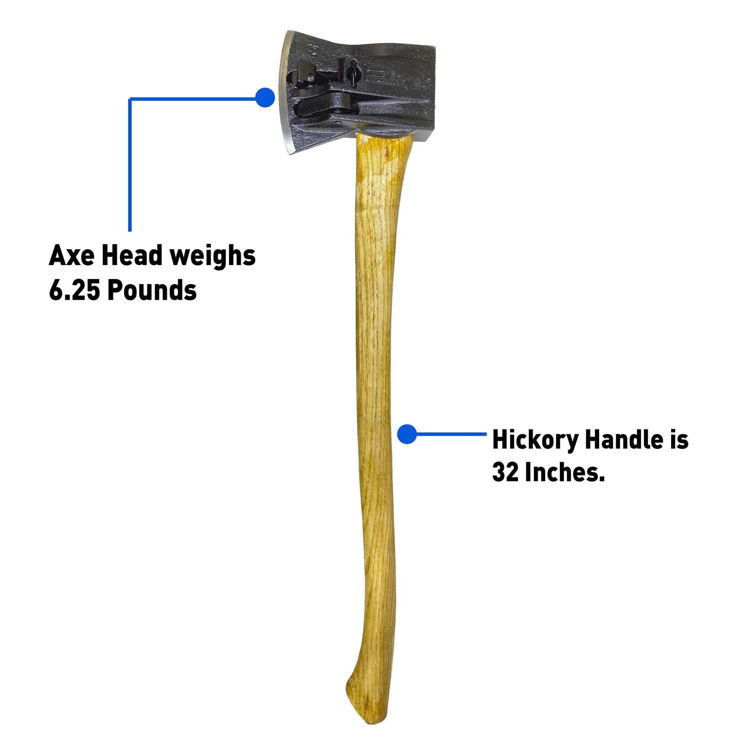 Chopper Wooden Axe # 1 Splitting Maul Axe Powerful Log Splitting Action ...