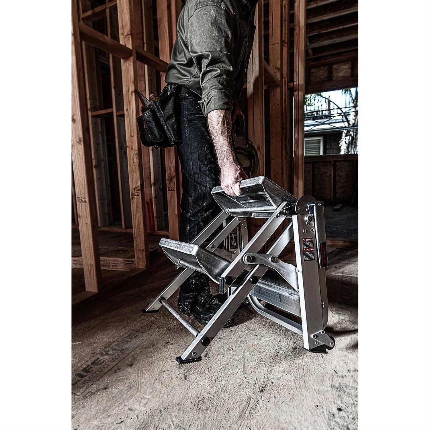 Little Giant 10410BA 4-Step Safety Step Stepladder - Hardware&Tools ...