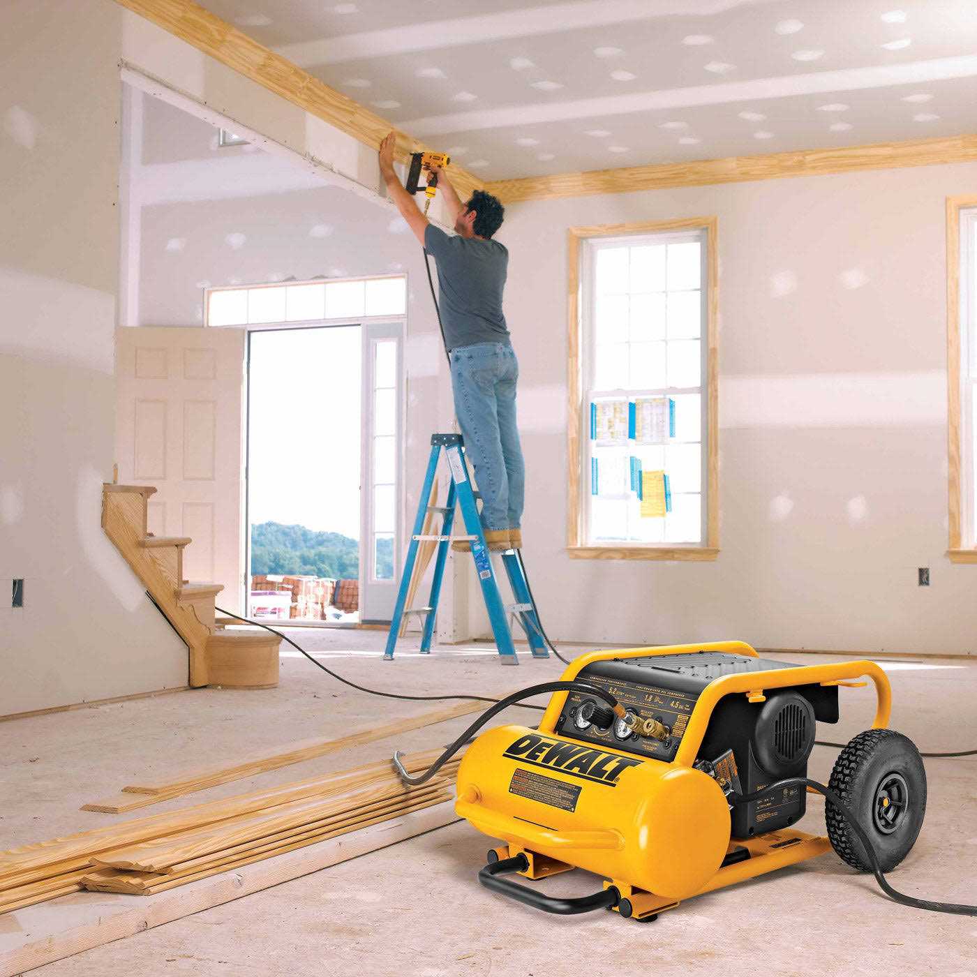 DEWALT D55146 Portable Electric Air Compressor - Hardware&Tools Online ...