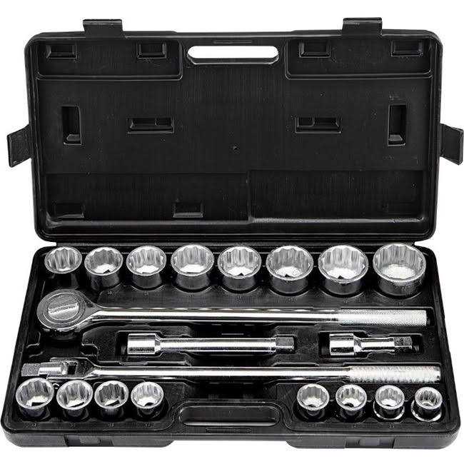 Pittsburgh 20 Piece Jumbo Socket Set - Hardware&Tools Online Store