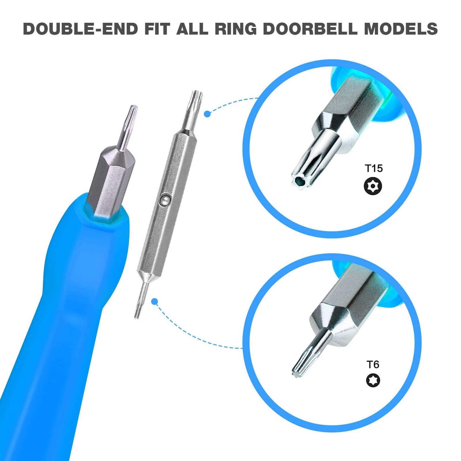 Ring Doorbell Screwdriver,Ring Screwdriver Bit Set for Battery Change ...