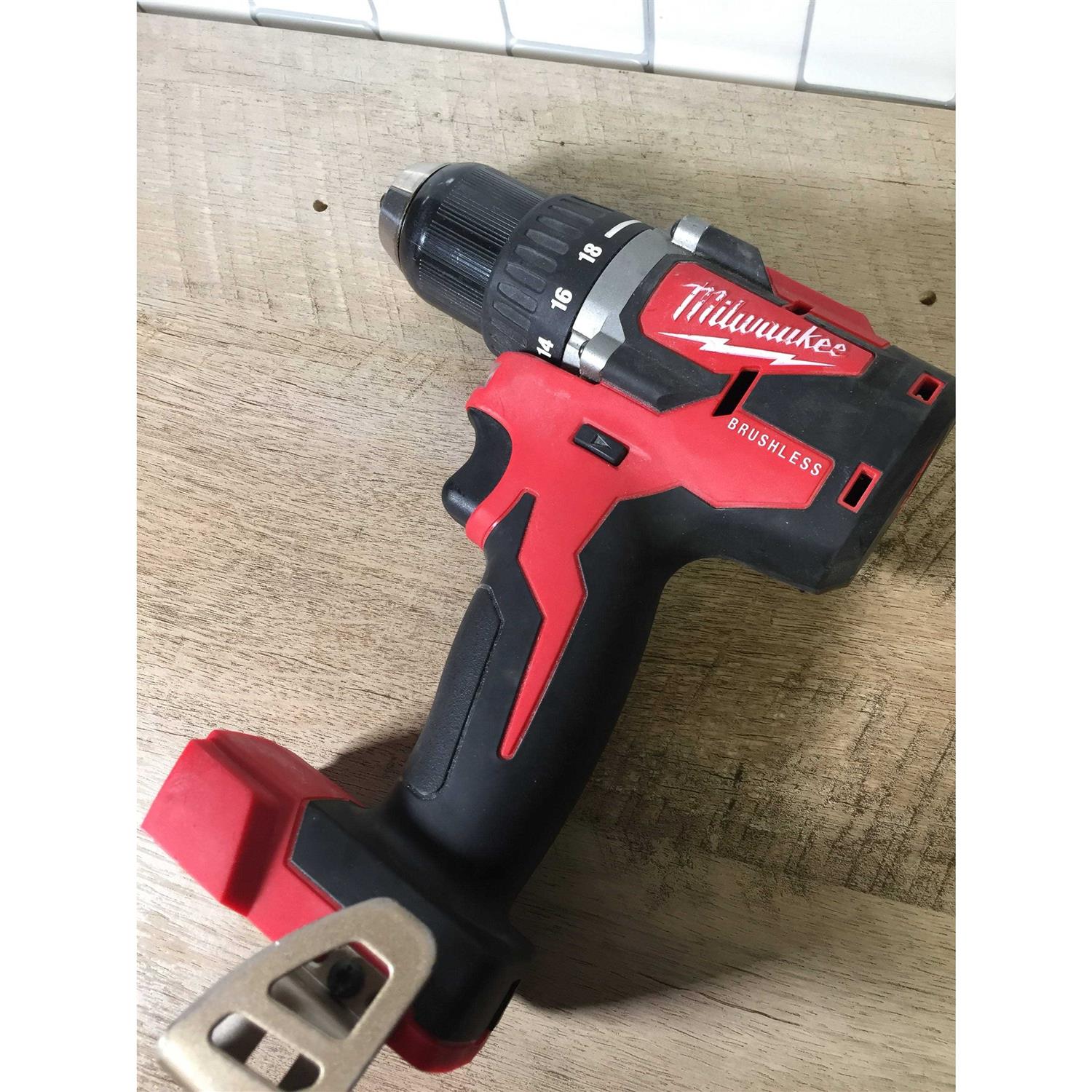 Milwaukee 2801-20 M18 Compact Brushless 1/2 Drill - Hardware&Tools ...