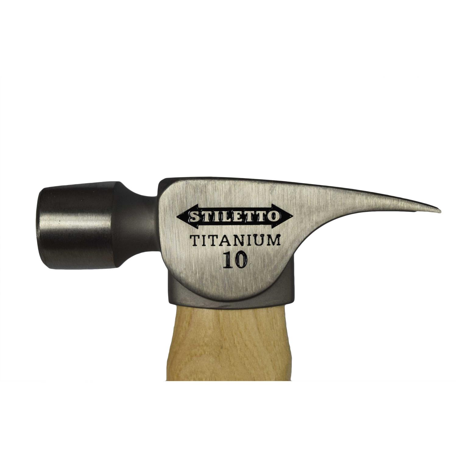 Stiletto FH10C Titanium Finish Hammer 10 oz - Hardware&Tools Online Store