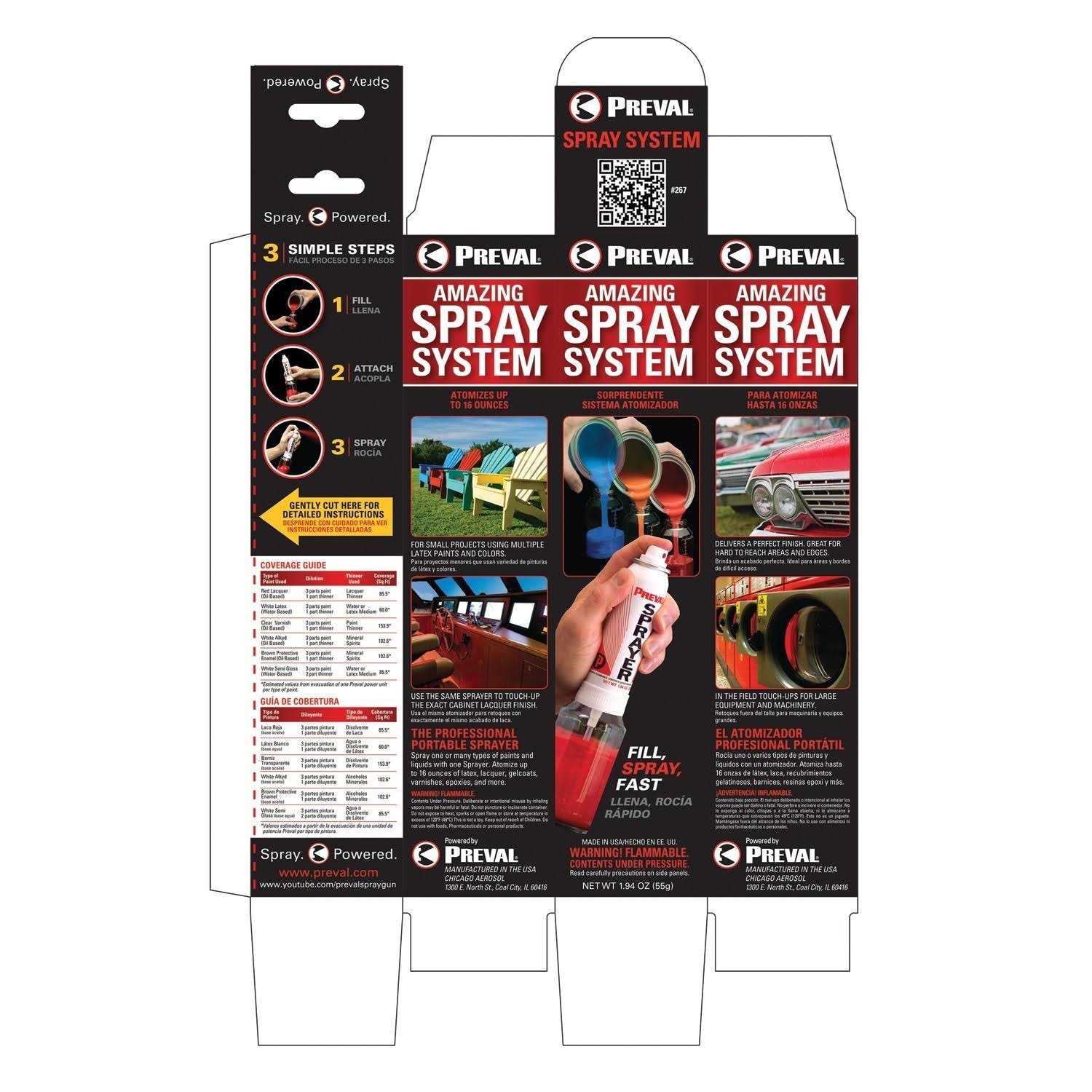 Preval 267 Complete Power Spray Gun - Hardware&Tools Online Store