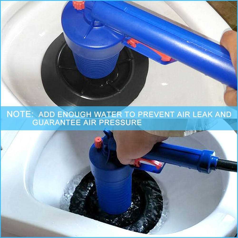 Storystore Drain Blaster Air plunger gun Toilet plunger High Pressure ...