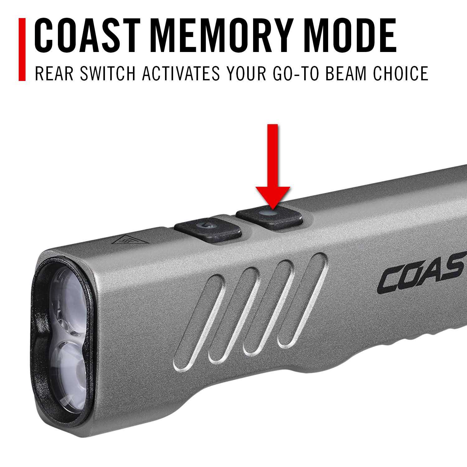 COAST Slayer LED Flashlight Fixed Focus Beam 1150 Lumens - Hardware ...
