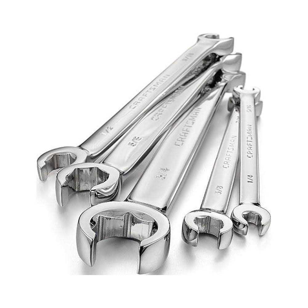 Craftsman 6 point SAE Flare Nut Wrench Set 5 pc - Hardware&Tools Online ...