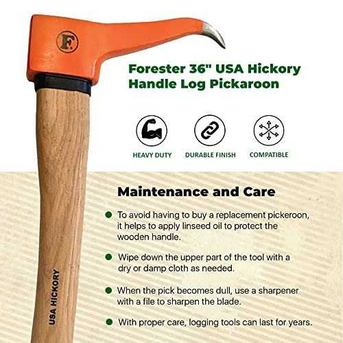 Forester USA Hickory Handle Log Pickaroon - Hardware&Tools Online Store