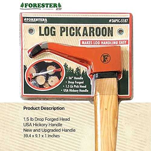 Forester USA Hickory Handle Log Pickaroon - Hardware&Tools Online Store